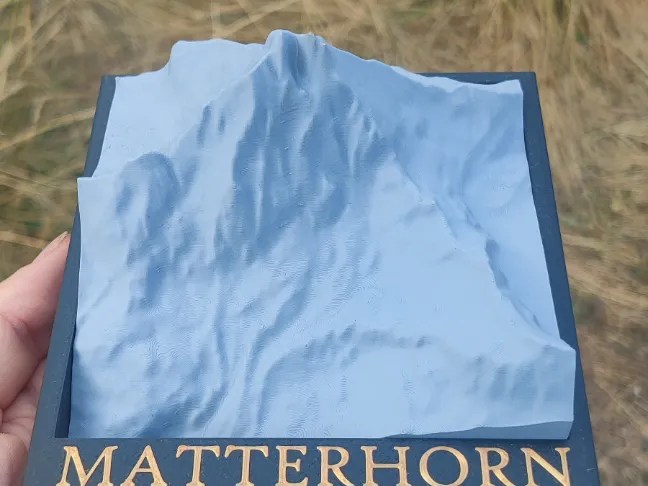Matterhorn Topographical Model by rouyer - MakerWorld