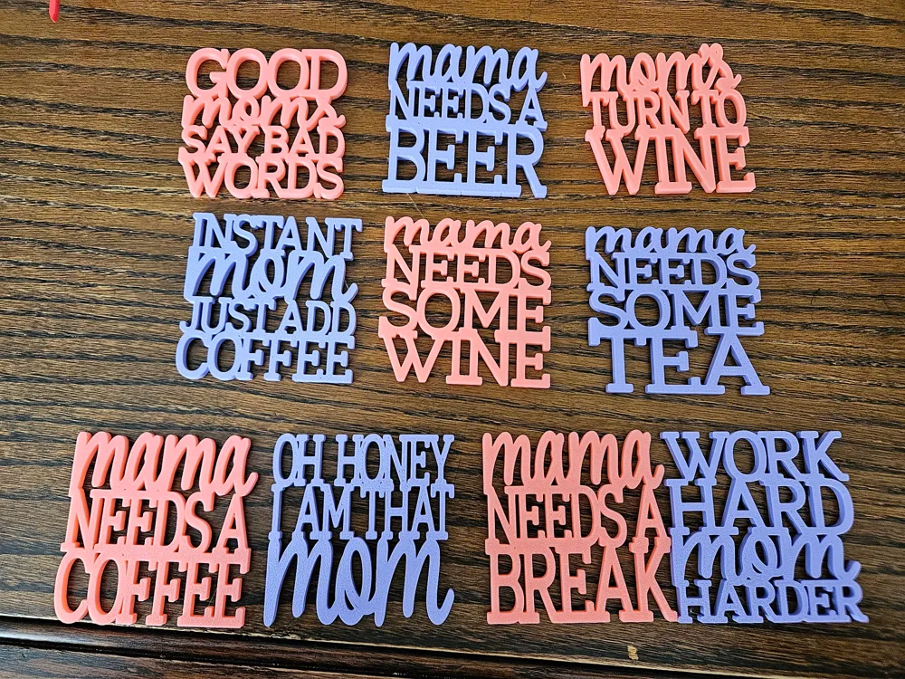 Coasters for MOM - Coasters - Mother's Day by JF-699 - MakerWorld