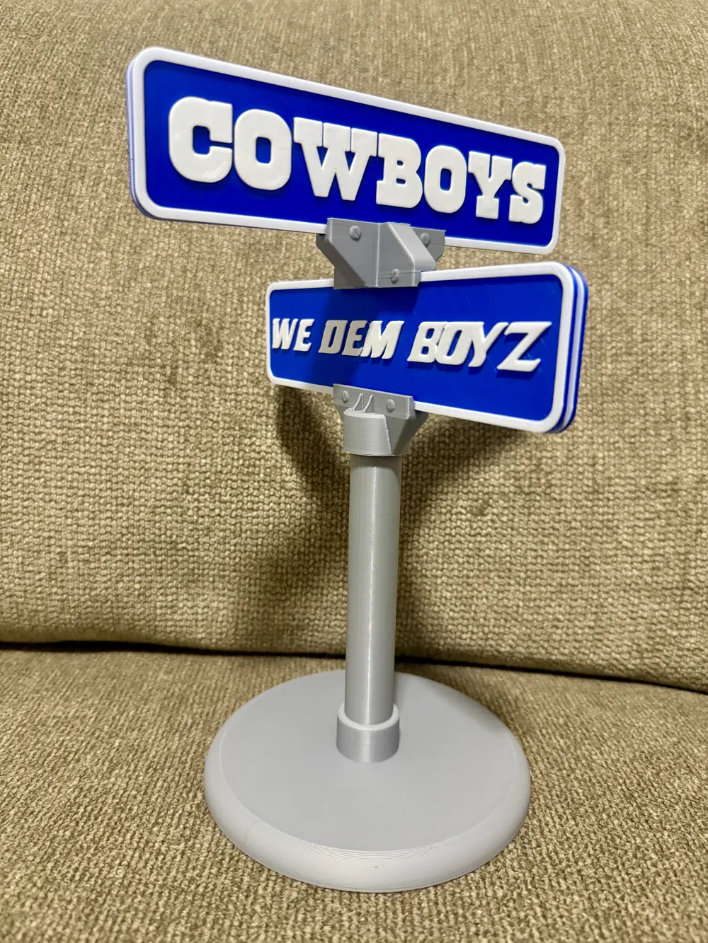 Dallas Cowboys We Dem Boyz street sign - Free 3D Print Model - MakerWorld