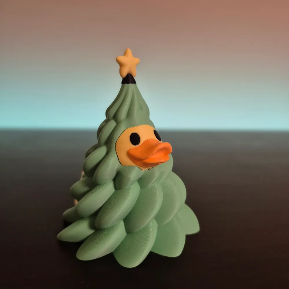 Christmas tree costumed rubber Duck by Szaszpi MakerWorld: Download Free 3D Models