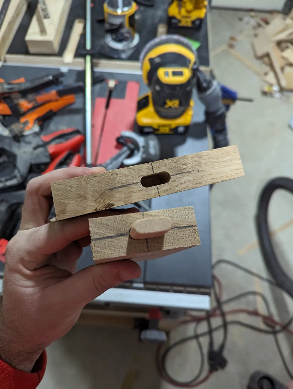 Loose Tenon Mortising Jig (Domino) by slaterjw91 - MakerWorld