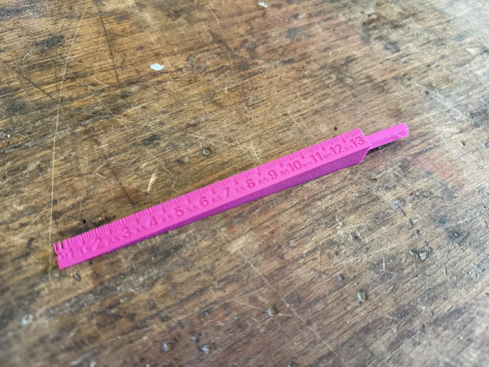 Gap Wedge Gauge - Measuring wedge for gap dimensions by Oli MakerWorld ...