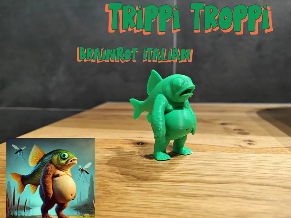 Trippi Troppi Brainrot by TuttoLandPrint MakerWorld: Download Free 3D ...