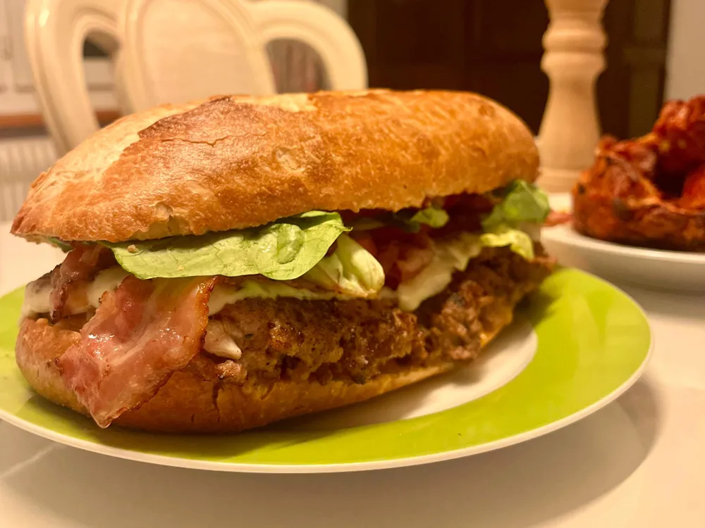 Long Burger Press Remixed by alfapa95 - MakerWorld