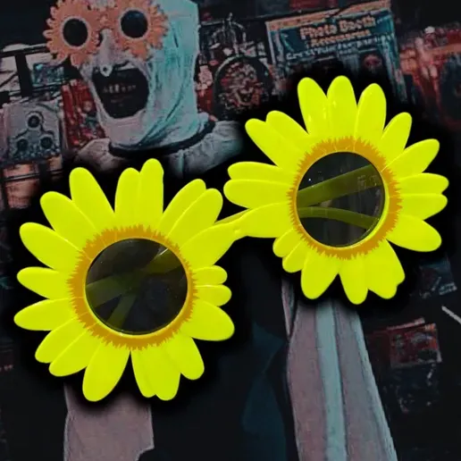 DAISY FLOWER GLASSES LENSES TERRIFIER 3 by ARCADECORDOBA MakerWorld ...