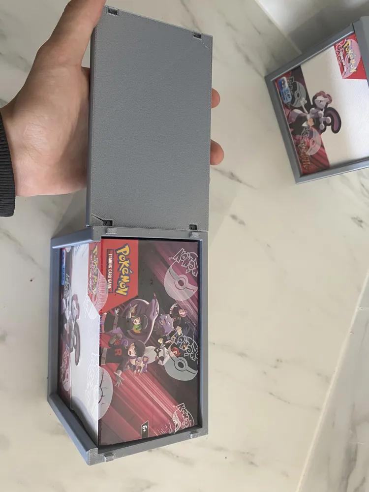 pokemon booster box protector case - Free 3D Print Model - MakerWorld