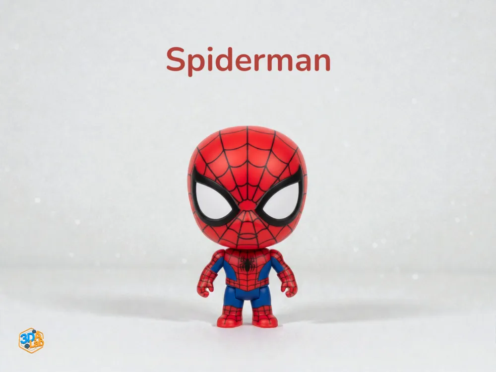 Spiderman – Stylized Super Hero - Free 3D Print Model - MakerWorld