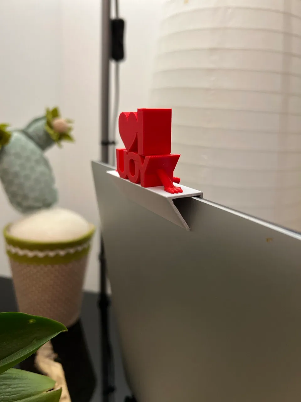Monitor clip for articulated models - notebook - Free 3D Print Model ...