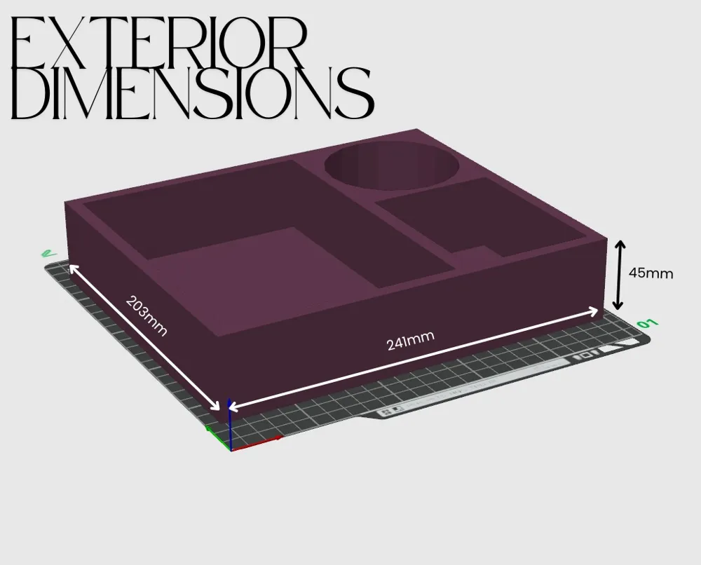 Movie Tray - Free 3D Print Model - MakerWorld