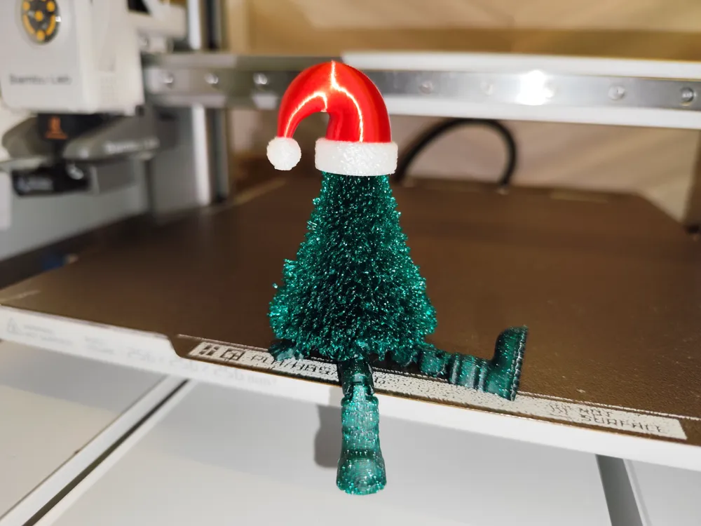 Christmas tree with legs V2 by 3Dudek - MakerWorld