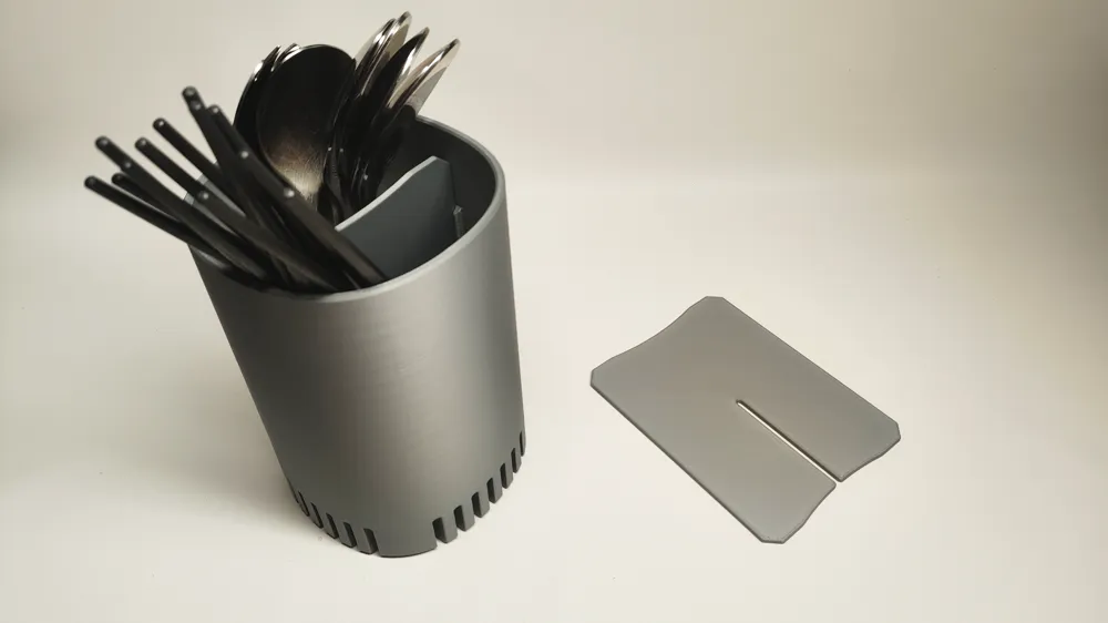 Kitchen Utensil Holder - Free 3D Print Model - MakerWorld