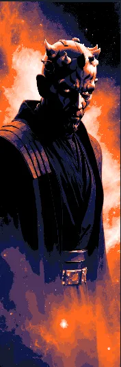 Star Wars Characters Padme Amidala, Darth Maul and Qui-Gon Jinn - Fan ...