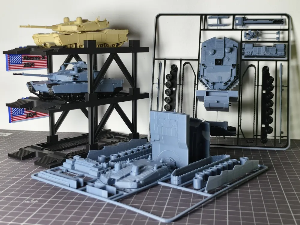 Abrams x (1:72) - Free 3D Print Model - MakerWorld