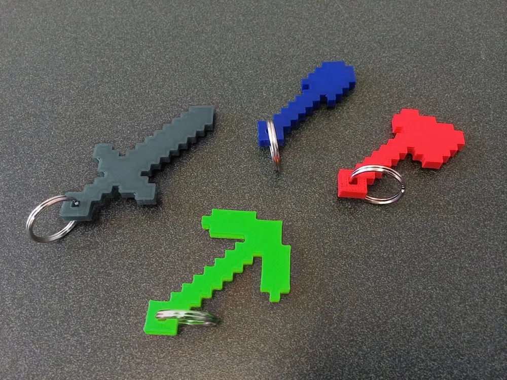 minecraft tools - Free 3D Print Model - MakerWorld