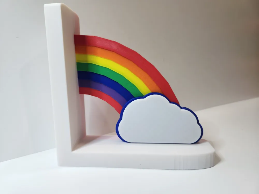 Rainbow Bookend Set - 7 Color Print by Jamboodle - MakerWorld