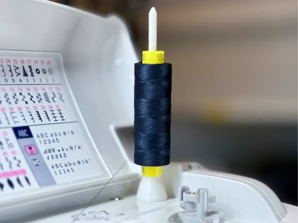 Thread spool holder - Juki sewing machine HZL-DX by O-Ren Ishii ...