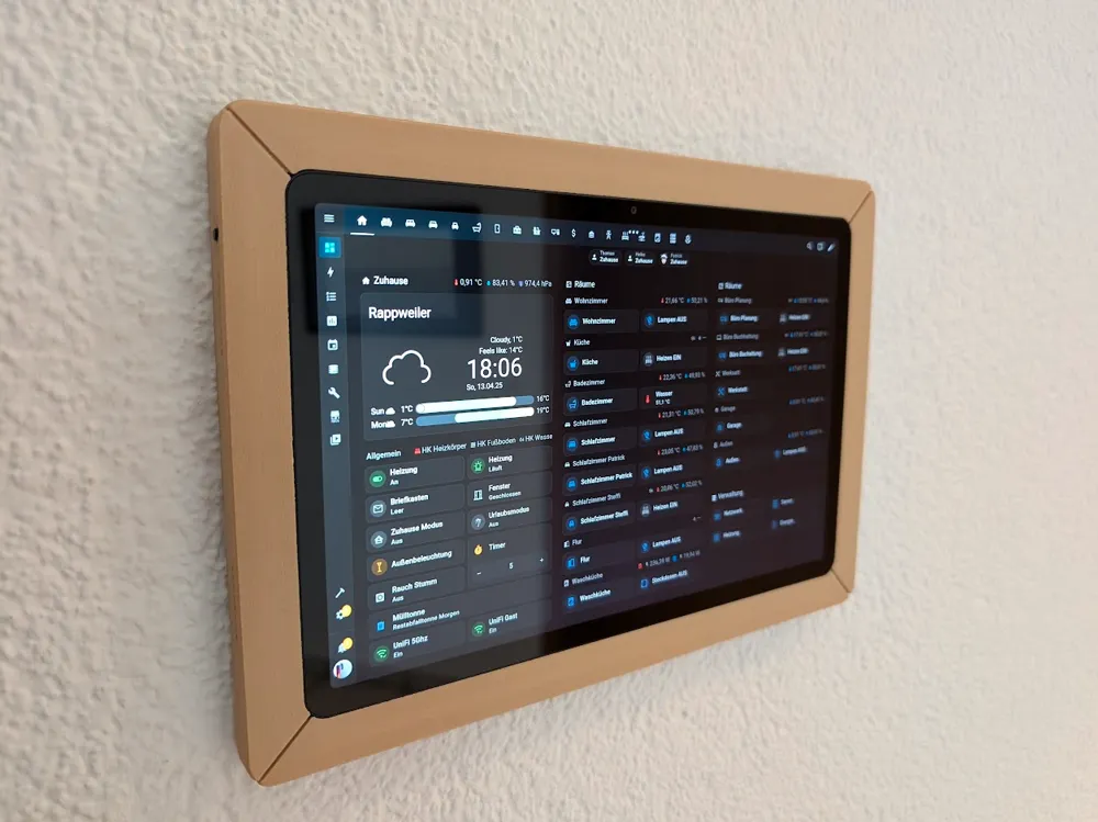 Xiaomi Redmi Pad SE Wall Mount Clean / Smart Home by PatrickB MakerWorld: Download Free 3D Models