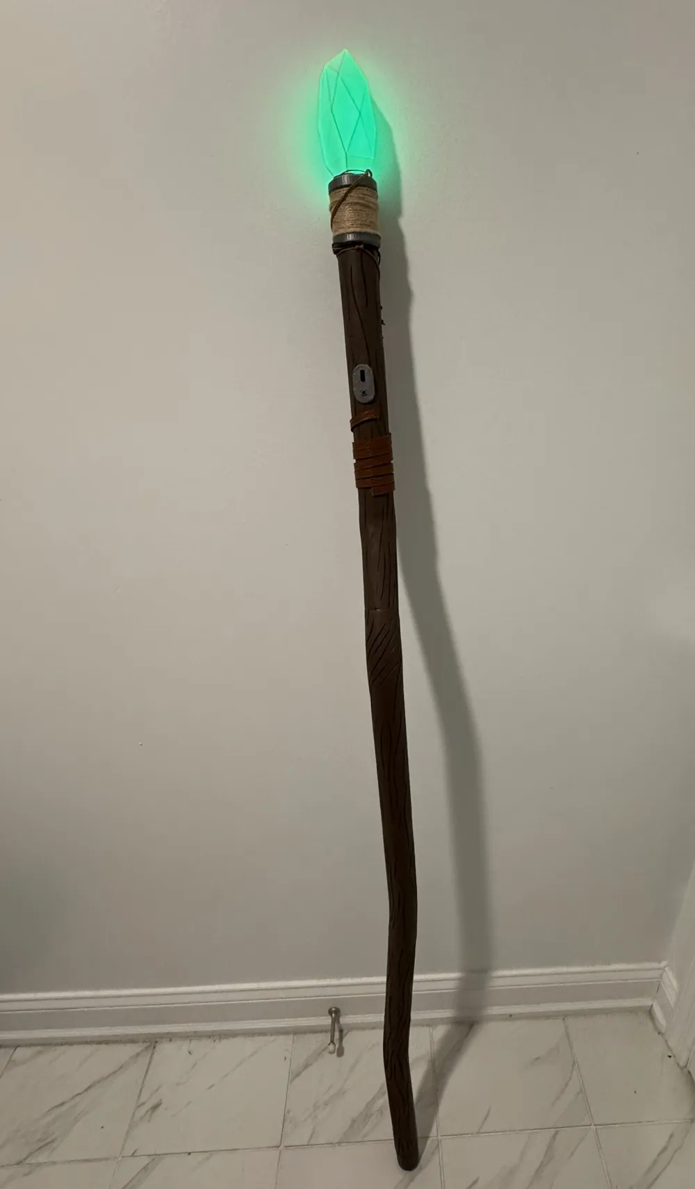 Wizard Crystal Scepter / Staff - Free 3D Print Model - MakerWorld