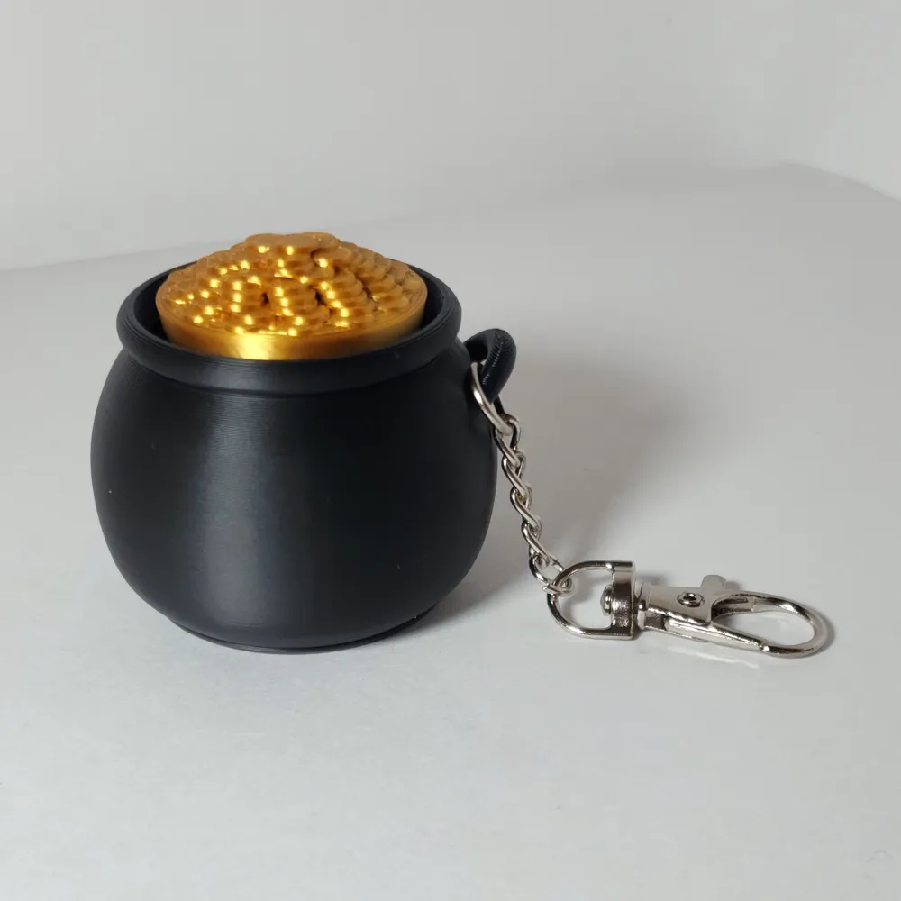 POT OF GOLD CLICKY FIDGET by KILLAPRINTS3D MakerWorld: Download Free 3D ...