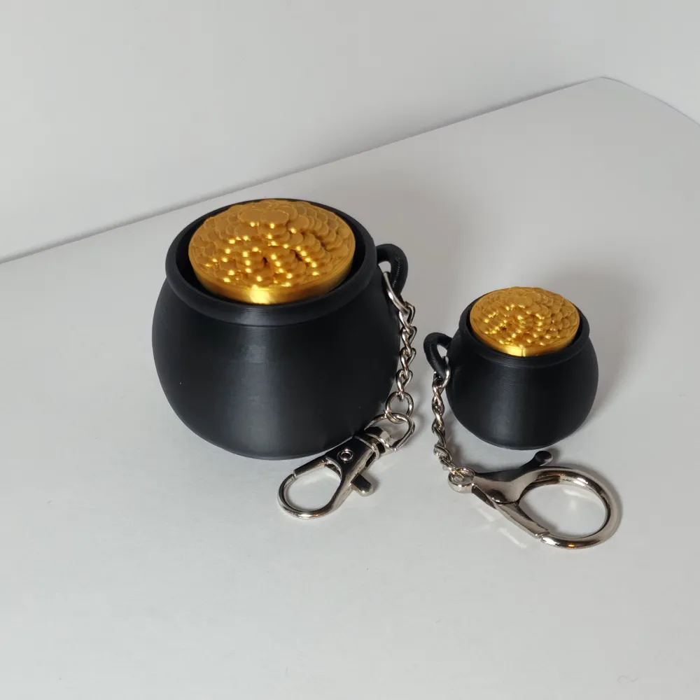 POT OF GOLD CLICKY FIDGET by KILLAPRINTS3D MakerWorld: Download Free 3D ...