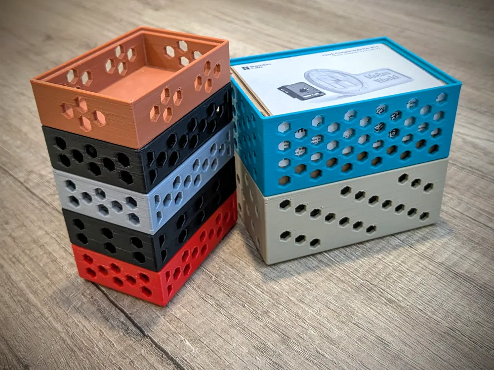 Mini stapelbare Kiste von Bruzl - MakerWorld