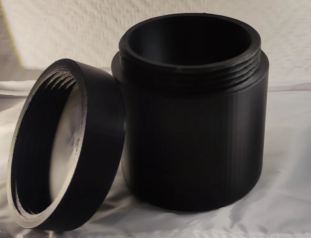 Big Threaded Container - Thick Walled by Kei MakerWorld: Download Free ...