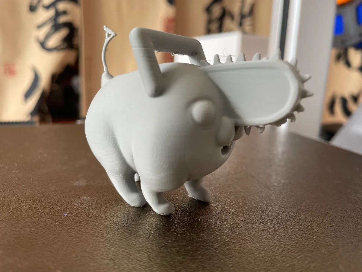 Pochita From Chainsaw Man Chaisaw Dog Free 3d Print Model Makerworld