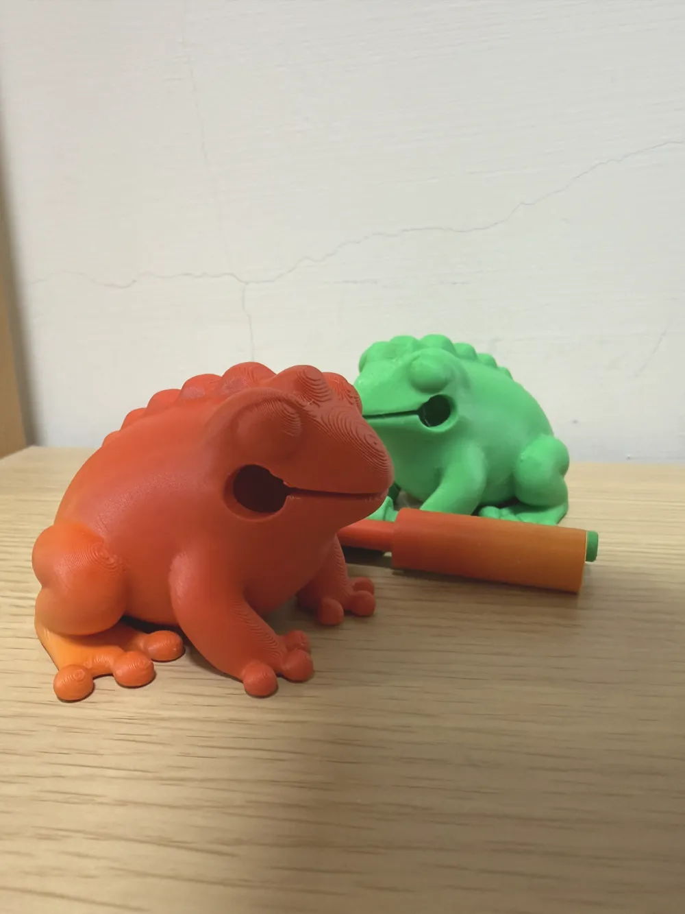 Frog Guiro / Percussion Frog - Free 3D Print Model - MakerWorld