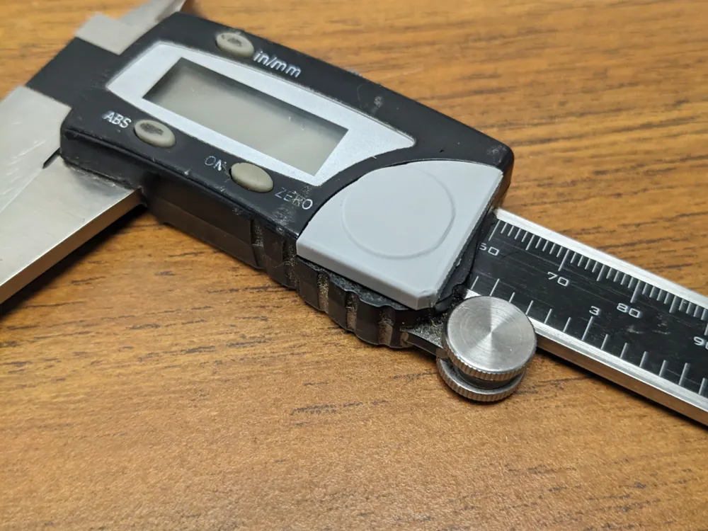 Fowler Caliper - Battery Cover - Free 3D Print Model - MakerWorld