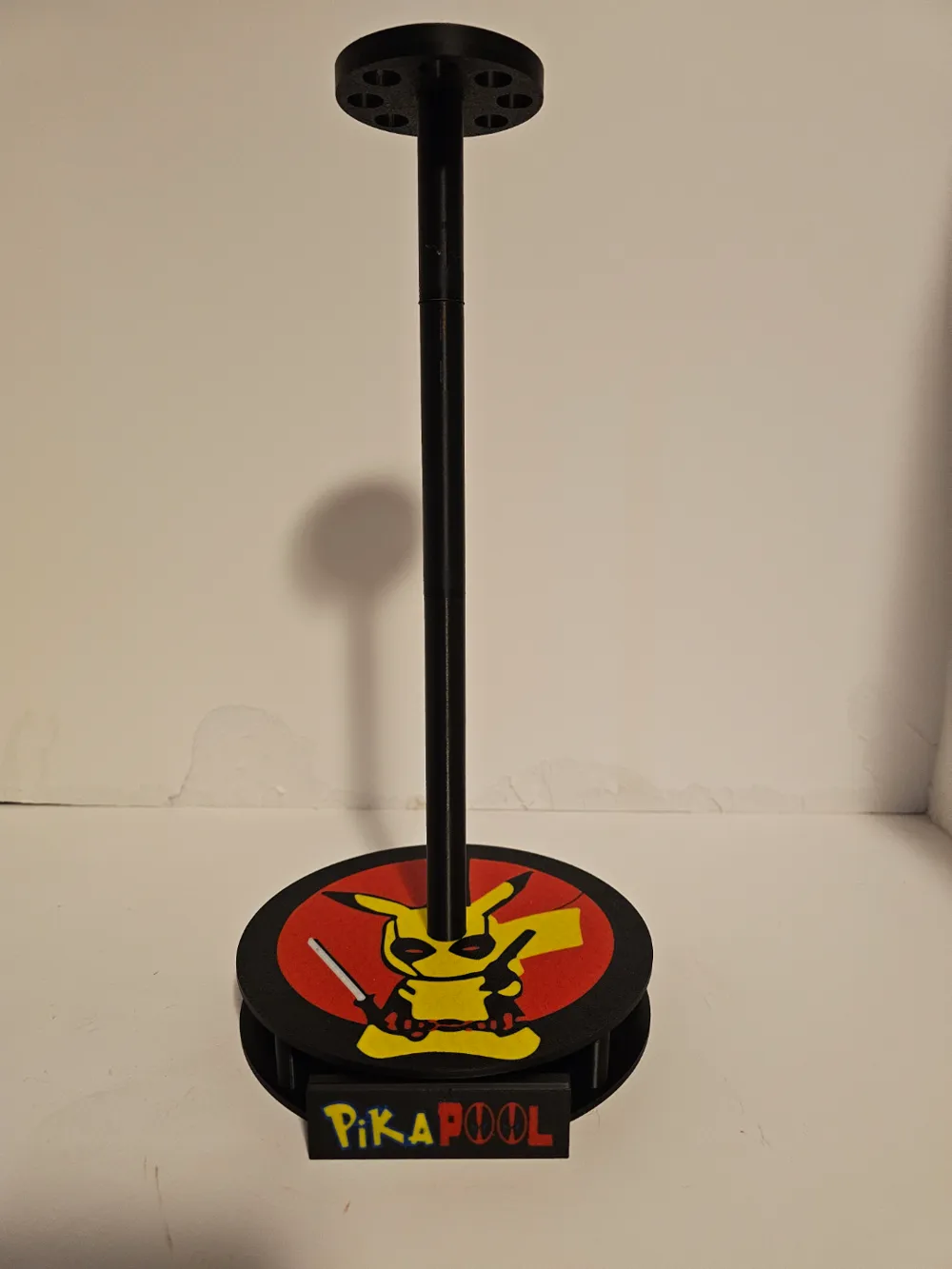 PikaPool Helmet stand w/ changeable faces by bbush362 MakerWorld ...