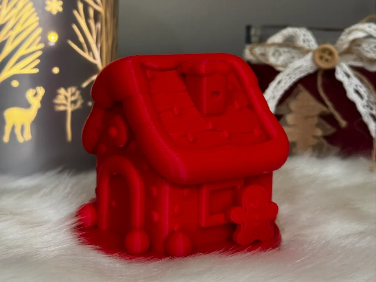 Gingerbread House - Free 3D Print Model - MakerWorld