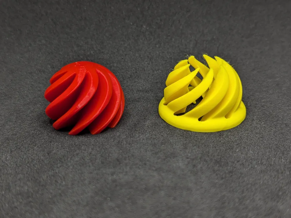 Sphere Vortex/Spiral Passthrough Fidget Toy by Bazzlington - MakerWorld