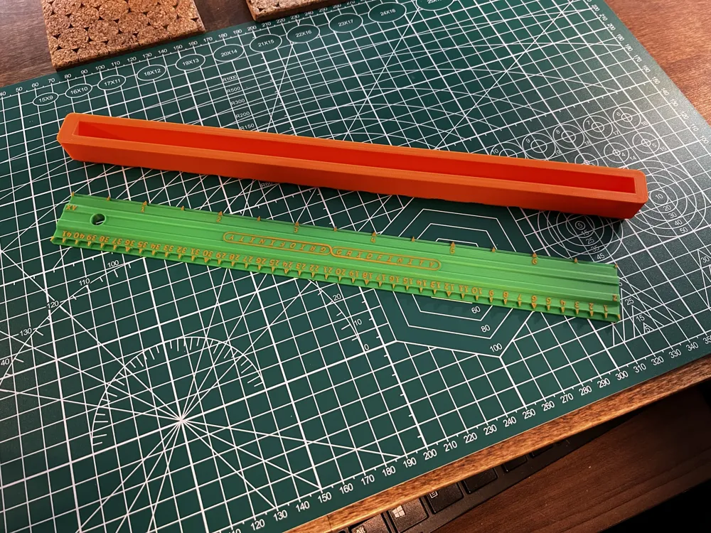 Gridfinity Ruler Holder for Gridfinity MK II Ruler by B.J. MakerWorld ...