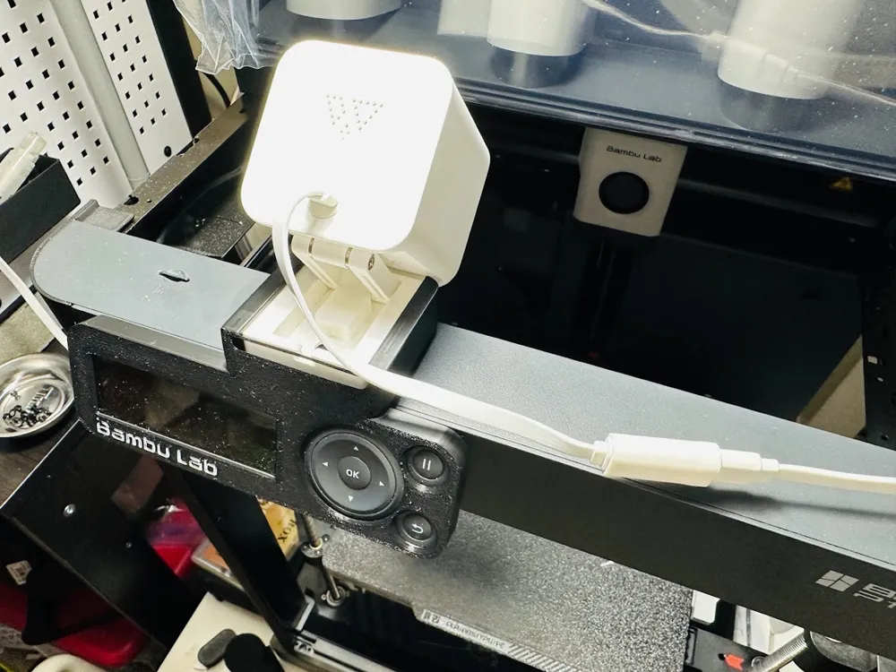 P1P and P1S Screen cover Wyze Camera Mounts Remixed by Jerich0 - MakerWorld