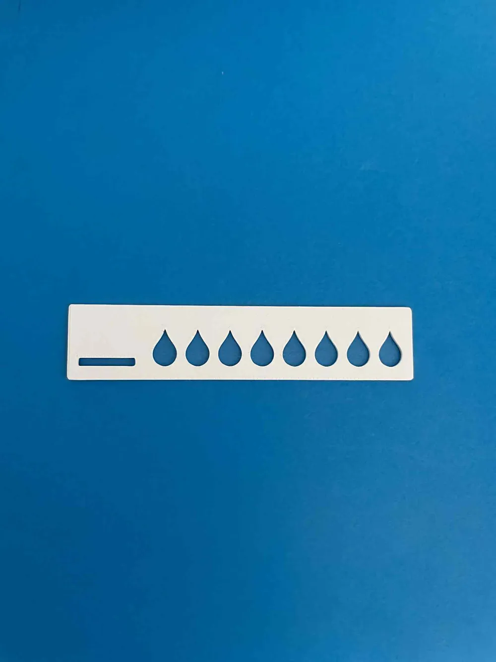 Mini Daily Water Tracker Planner Stencil - Free 3D Print Model - MakerWorld