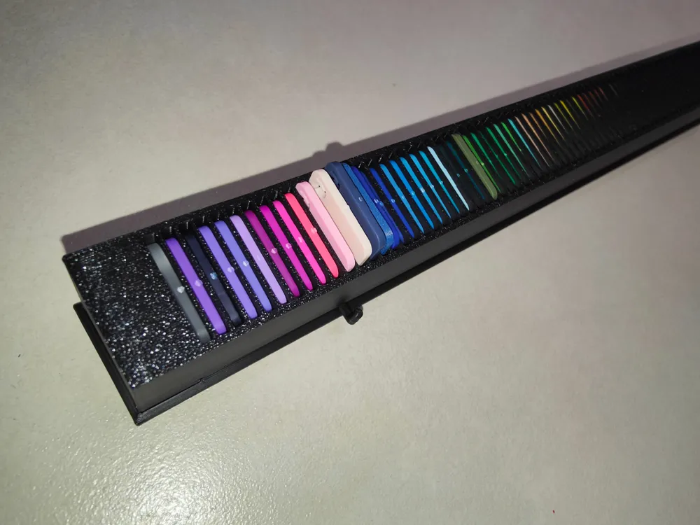 Bambu Filament Swatches Display Case by G45p3r MakerWorld: Download ...