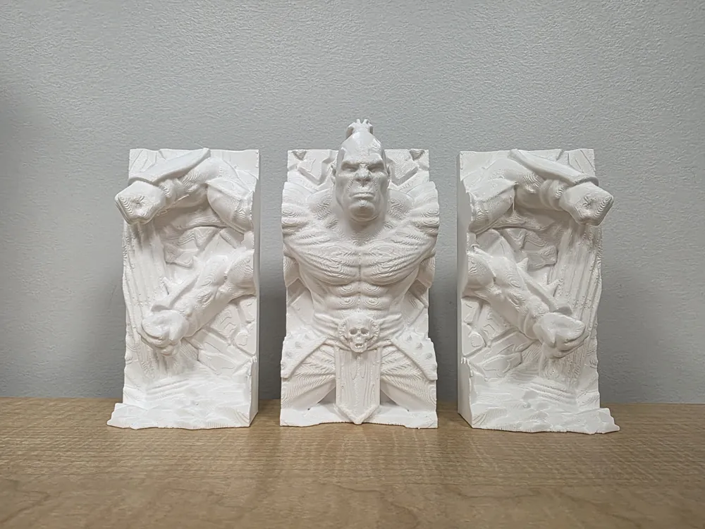 Mortal Kombat - Goro - 3 Pc Wall Hang - Free 3D Print Model - MakerWorld
