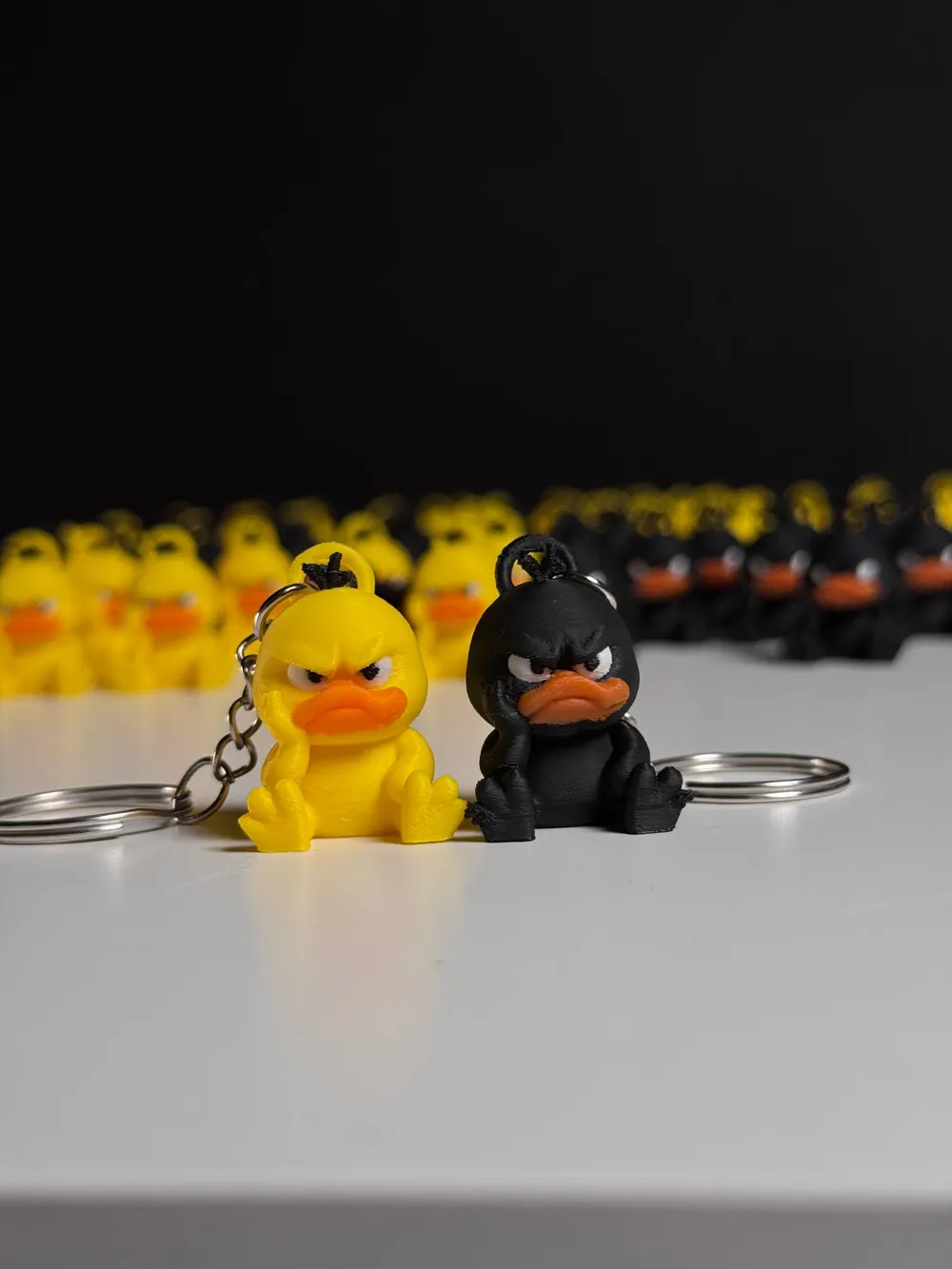 Mini Angry Duck – Desk Buddy & Keychain - Free 3D Print Model - MakerWorld