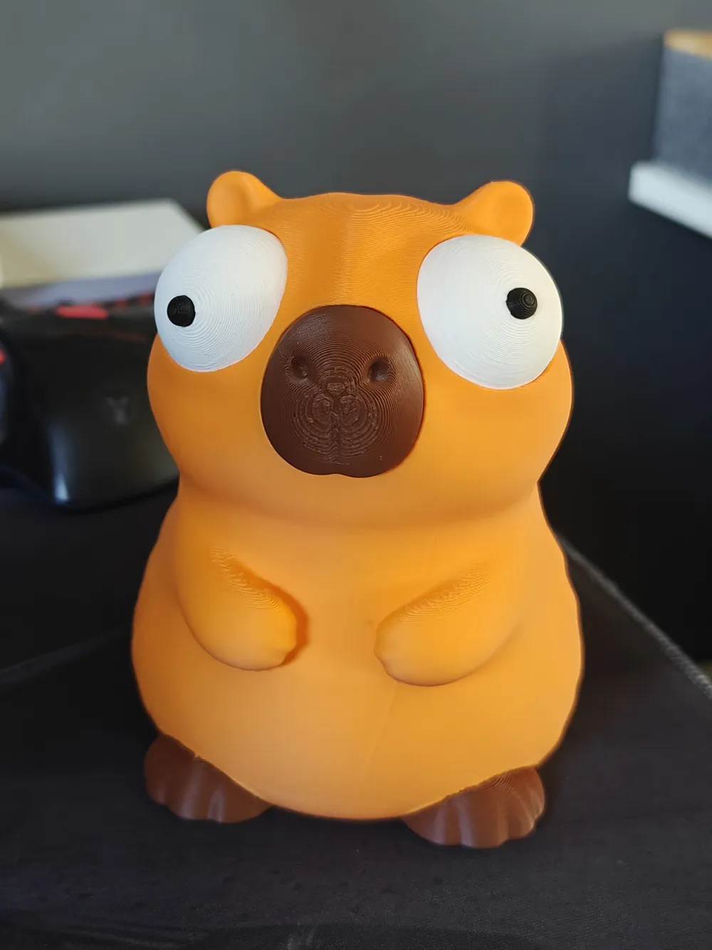 GOOFY SERIES – CAPYBARA! Movable Eyes NOAMS - Free 3D Print Model ...