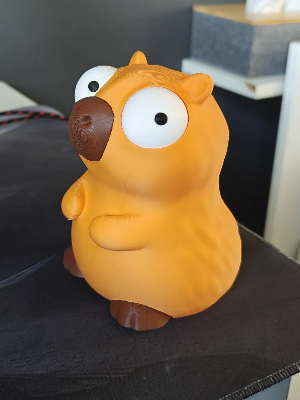 GOOFY SERIES – CAPYBARA! Movable Eyes NOAMS - Free 3D Print Model ...