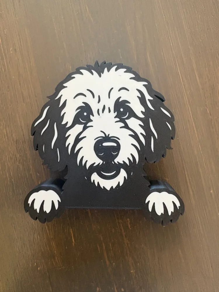 Woodle Door Topper - Free 3D Print Model - MakerWorld