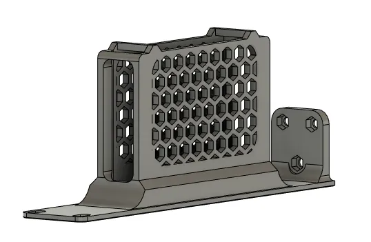 Unifi USW-Flex-Mini 2.5G 5 19'' modular rack mount by Mauker MakerWorld ...