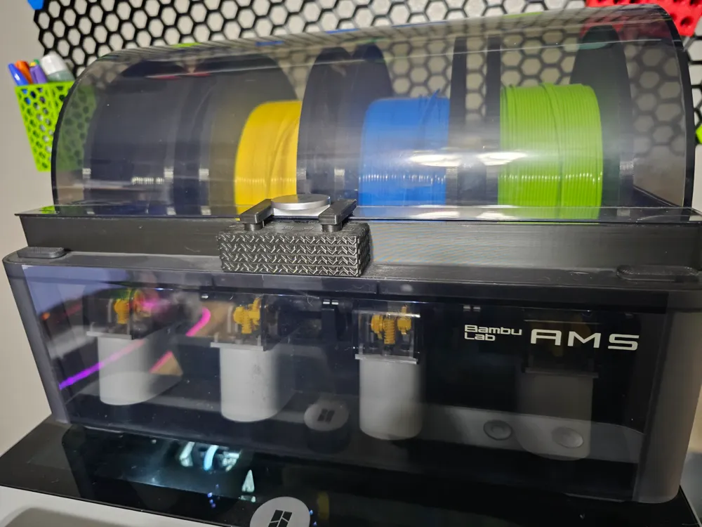 Printbed filament spool adapter ring by hoofty - MakerWorld