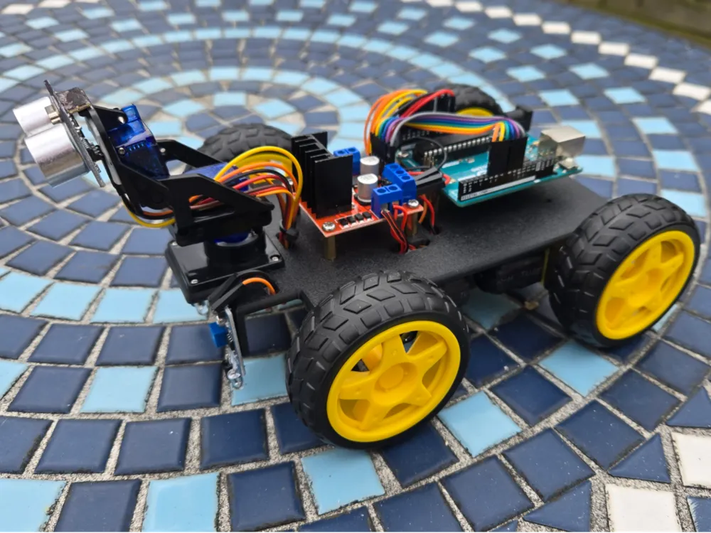 Arduino Uno L298N Chassis by kevr102 - MakerWorld