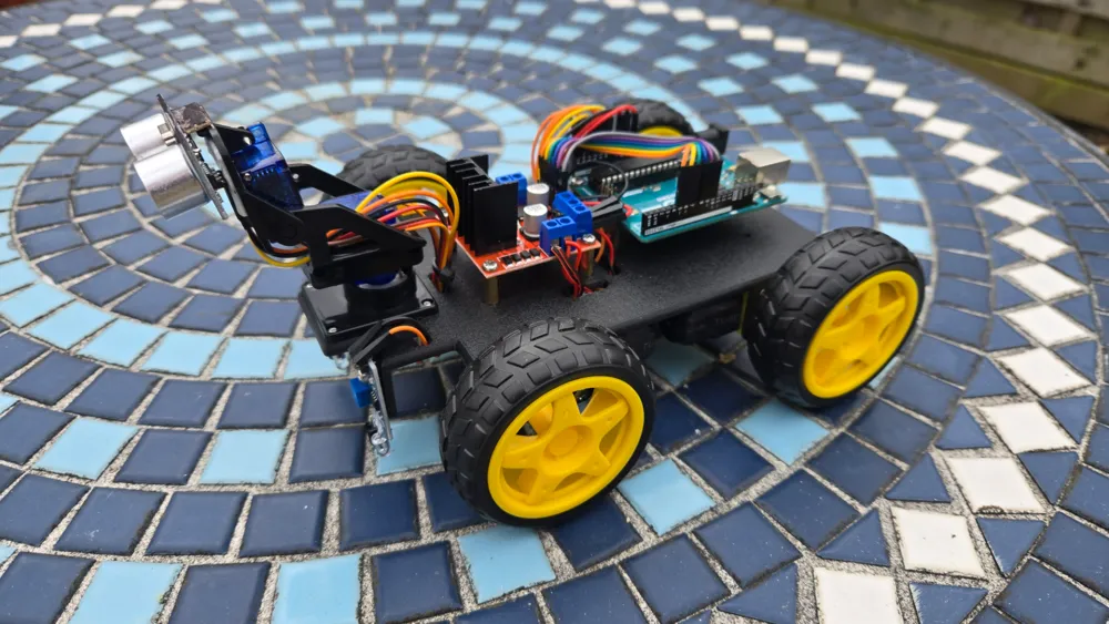 Arduino Uno L298N Chassis - Free 3D Print Model - MakerWorld
