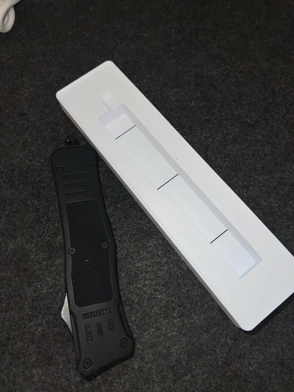 Gridfinity NK Knives OTF Pocket Knife by macexiv - MakerWorld