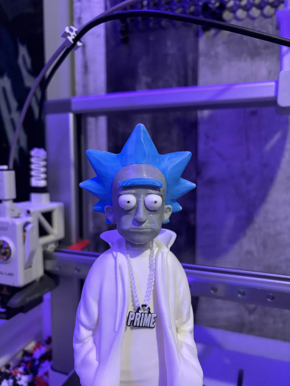 Rick and Morty Rick Head For Urban Bunny Model by KingKanadian - MakerWorld