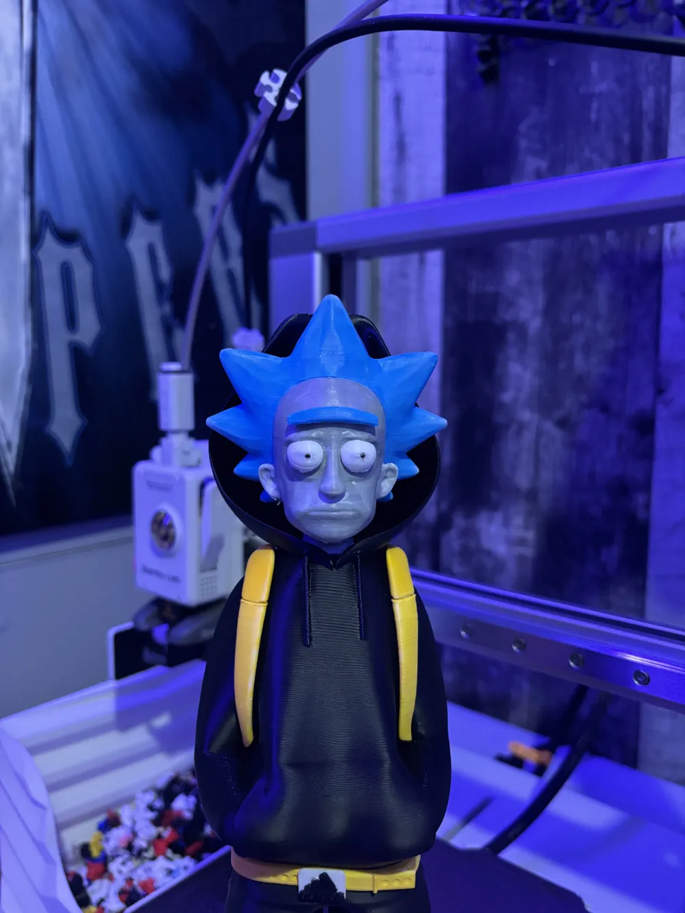 Rick and Morty Rick Head For Urban Bunny Model by KingKanadian - MakerWorld