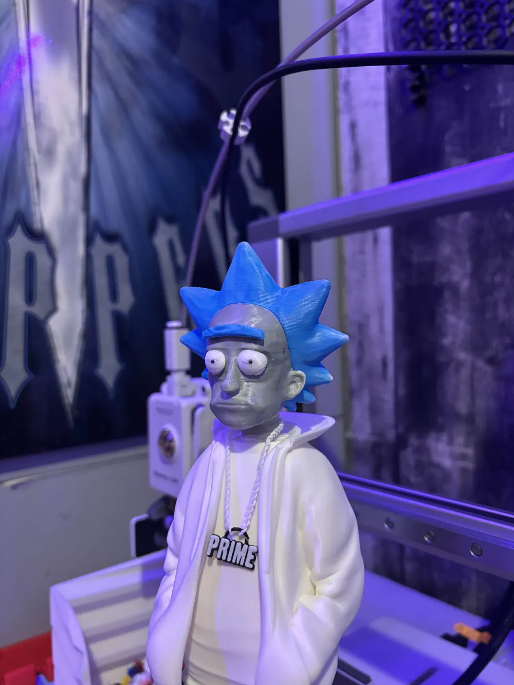 Rick and Morty Rick Head For Urban Bunny Model by KingKanadian - MakerWorld