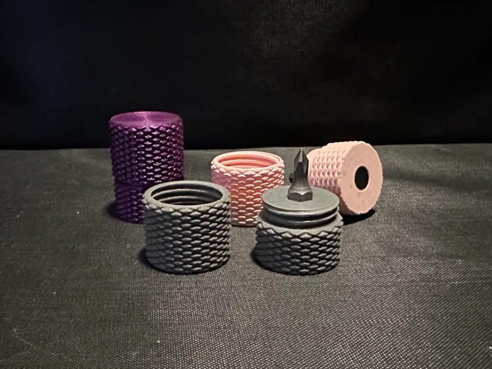 Magnetic Mini Screwdriver - 1/4 Inch Bit Driver by BATTCAVE - MakerWorld